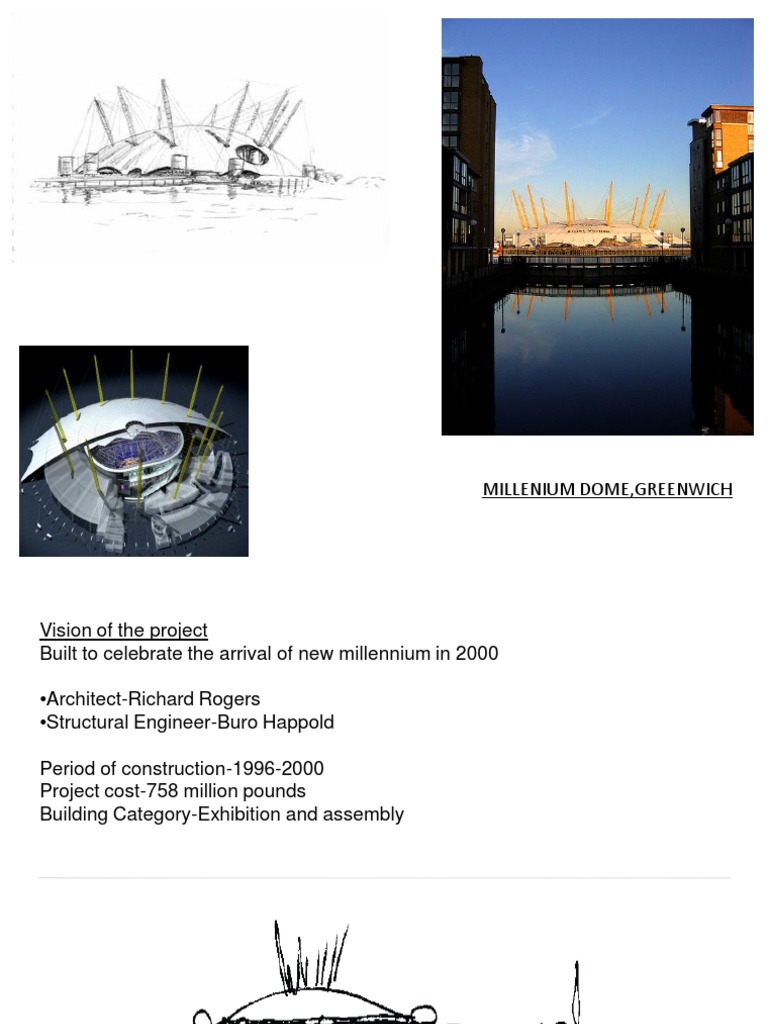 Millenium Dome CASE | PDF | Roof | Building Engineering