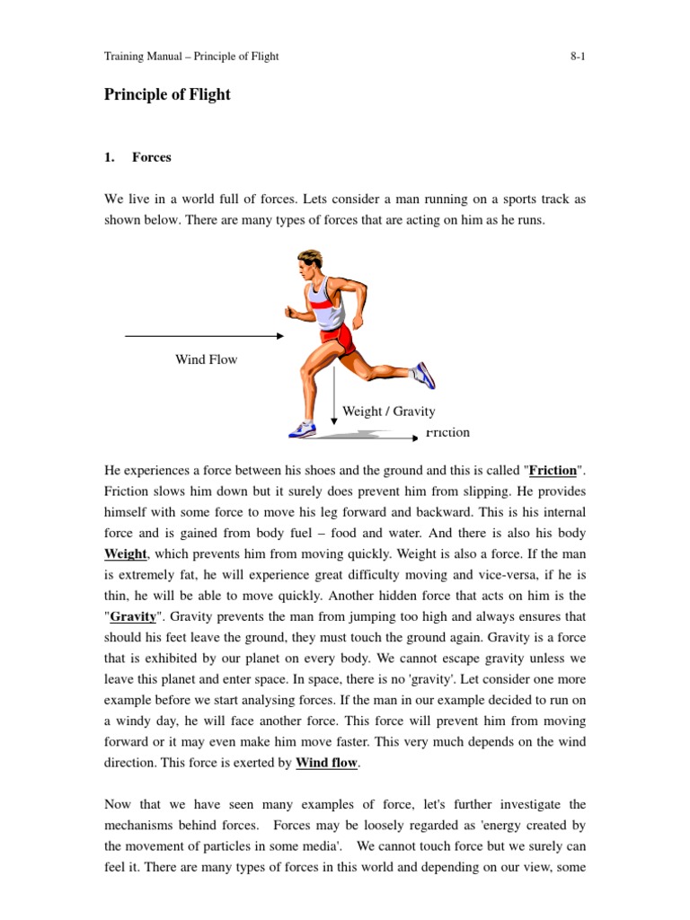 Note Principle of Flight | Download Free PDF | Airfoil | Stall (Fluid ...
