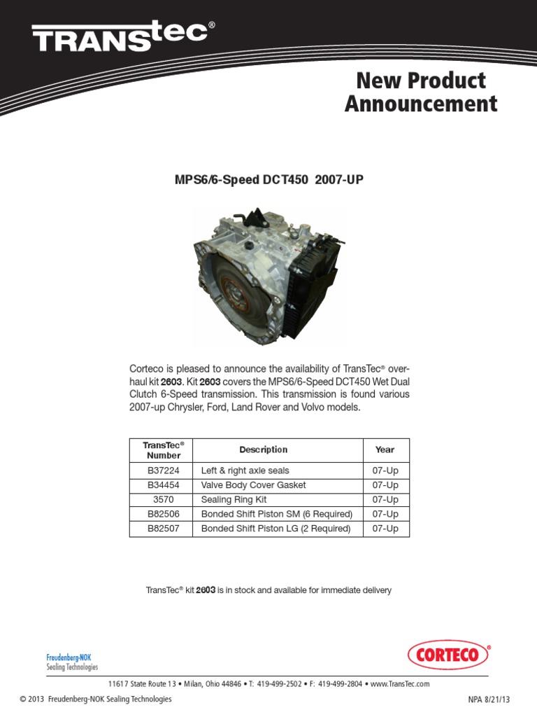 DCT450 | PDF
