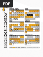 2026 Toronto Blue Jays Schedule | PDF | Major League Baseball