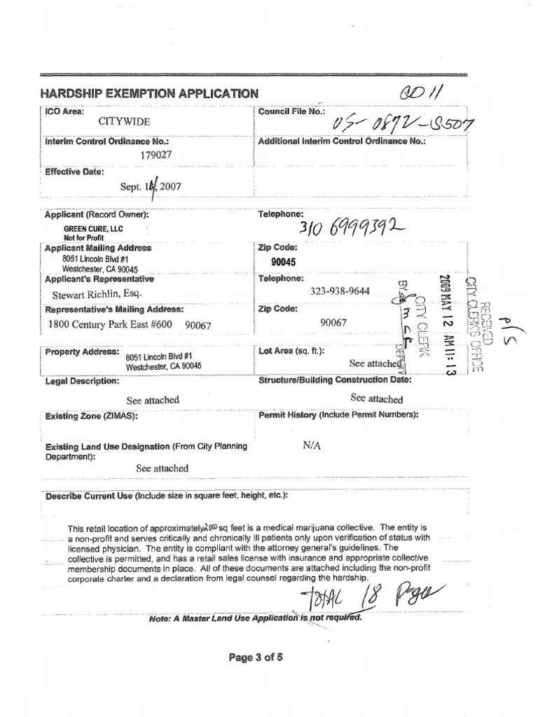 Hardship Exemption Application | PDF | Medical Cannabis | Social ...