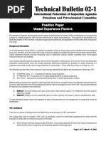 Understanding Vessel Experience Factor (VEF) | PDF | Metrology | Transport