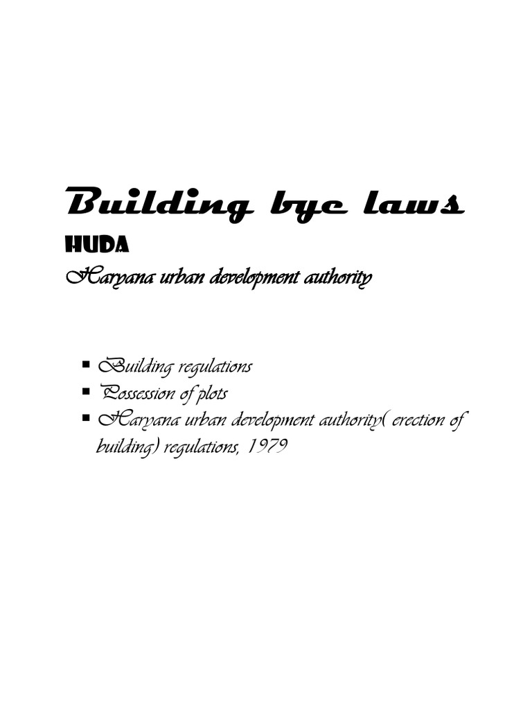 Building Bye Laws | PDF | Stairs | Building