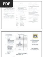 Sample Program Flow For Moving Up Ceremonies | PDF | Human Nature ...