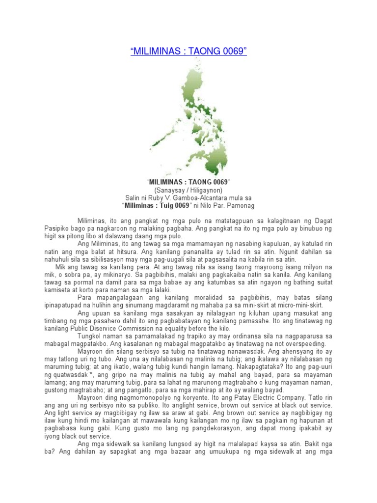 Mili Minas | PDF