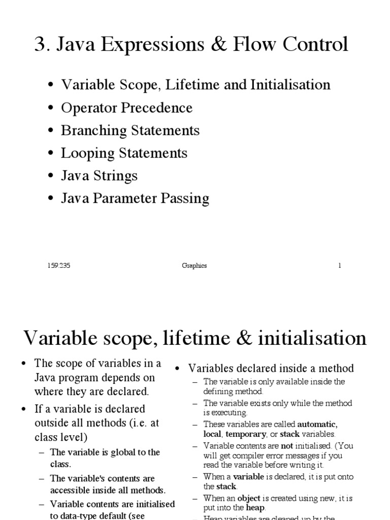 Lect05 Java3 4 Pdf Variable Computer Science Control Flow 0191