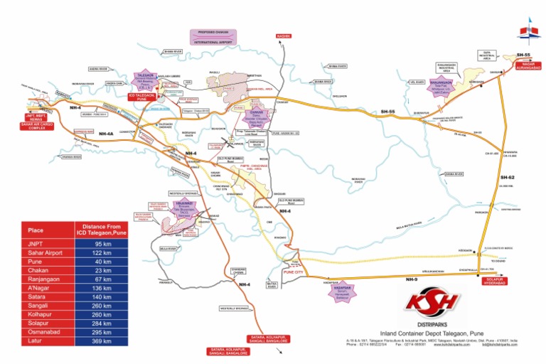 Chakan MIDC Map | PDF