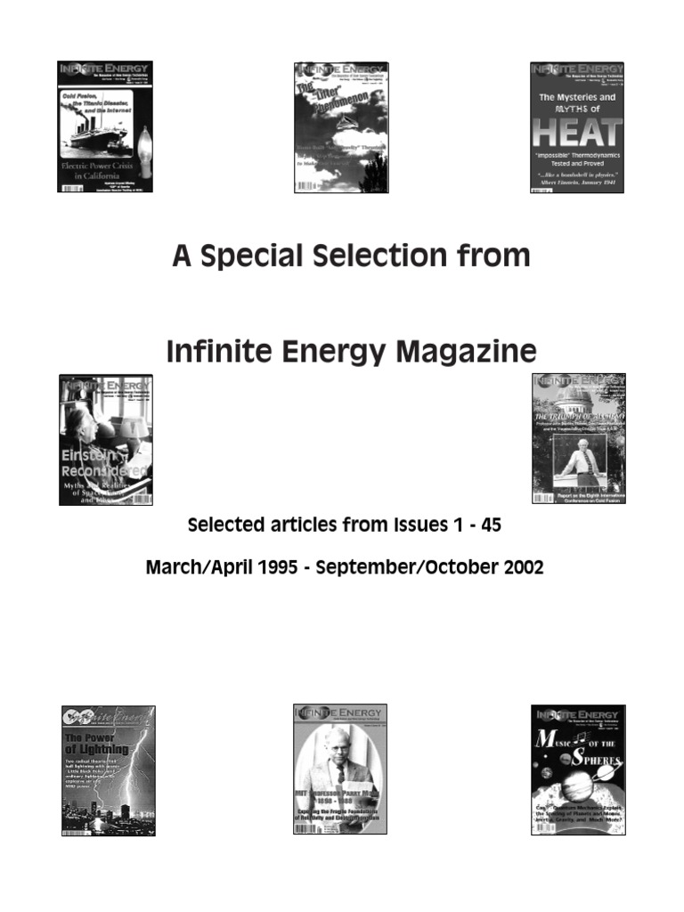 Infinite Energy Magazine Overview | PDF | Nuclear Fusion | Nuclear Physics