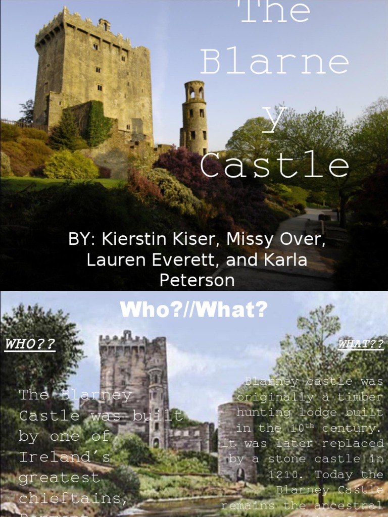 Blarney Castle: History and Facts | PDF | Gothic Architecture | Castle