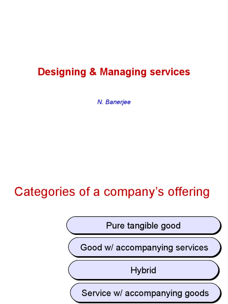 Designing Managing Services Pdf Marketing Business