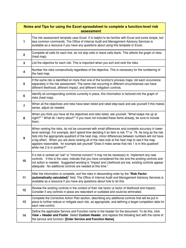 Risk Assessment Template | PDF | Risk Assessment | Risk