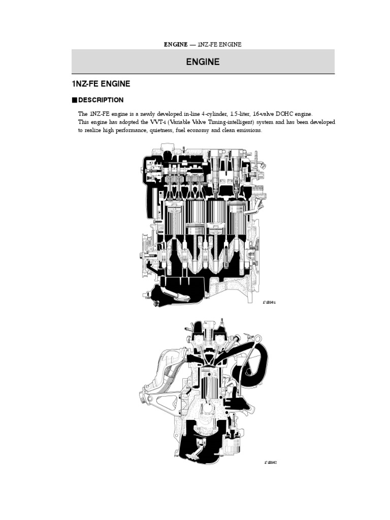 1NZ-FE Engine Description | Engines | Ignition System