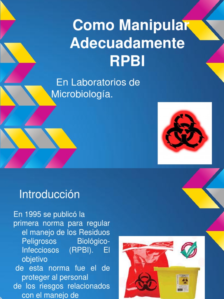 RPBI | Residuos | Sangre