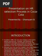 Coca Cola HRM Documentation | PDF | The Coca Cola Company | Strategic ...