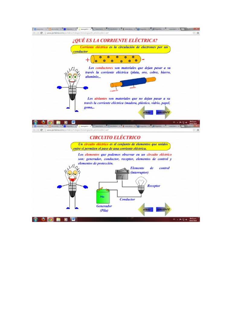 Cuestionario de Electricidad Básica | PDF | Resistencia Eléctrica y ...
