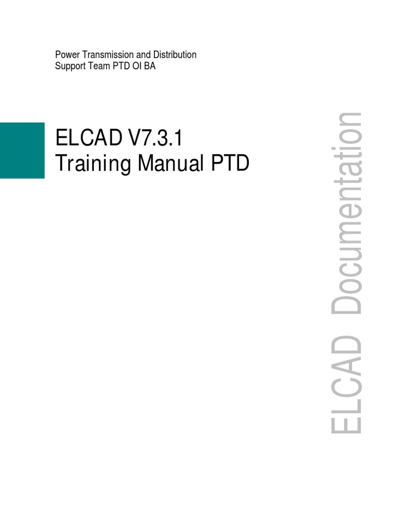 Elcad731 Manual Workshop | PDF | Menu (Computing) | Command Line Interface