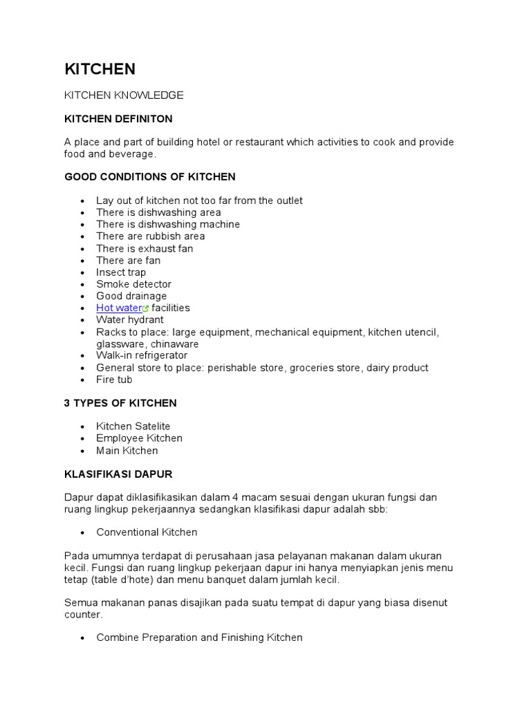 Kitchen Knowledge | PDF | Grilling | Lunch