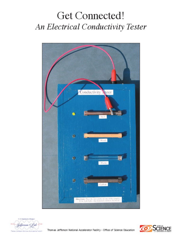 Get Connected!: An Electrical Conductivity Tester | PDF | Electrical ...