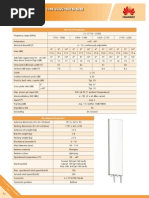 Huawei AMB4519R5v06 3165 Datasheet | PDF | Decibel | Antenna (Radio)