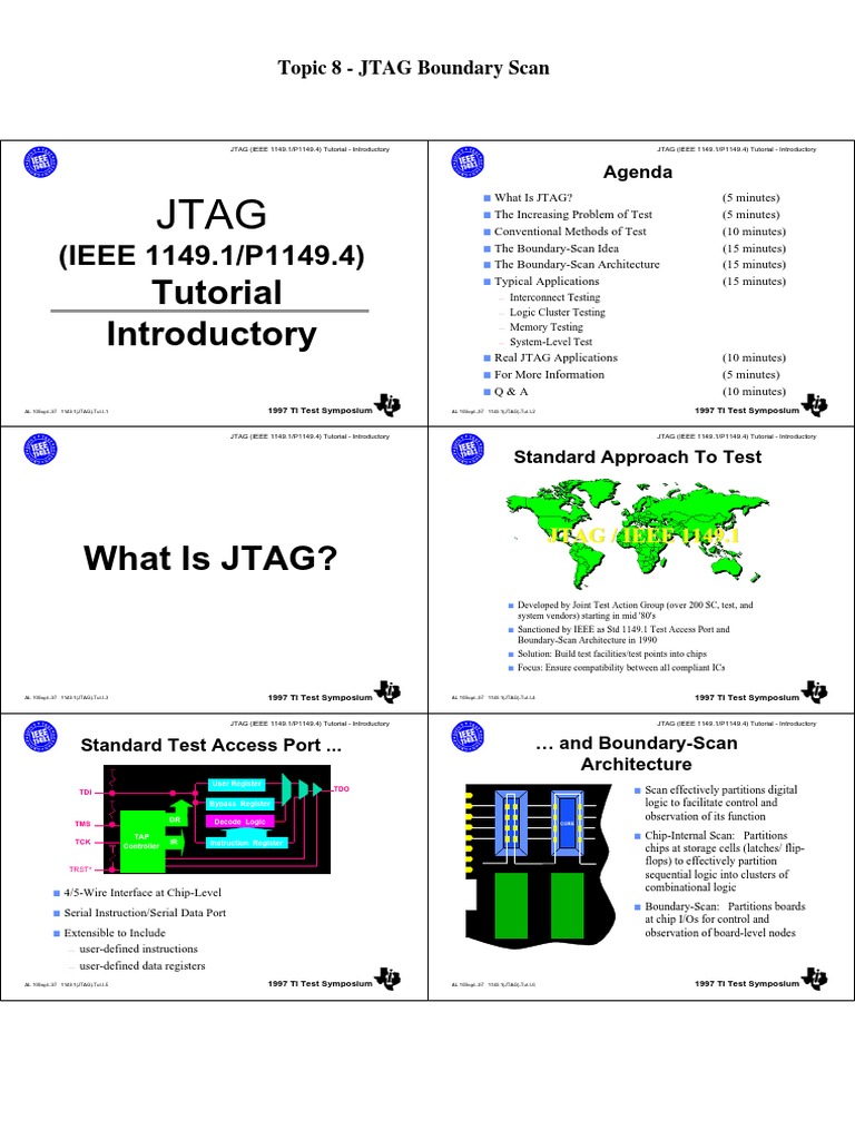 Ti Jtag | Descargar gratis PDF | Computer Engineering | Digital Technology