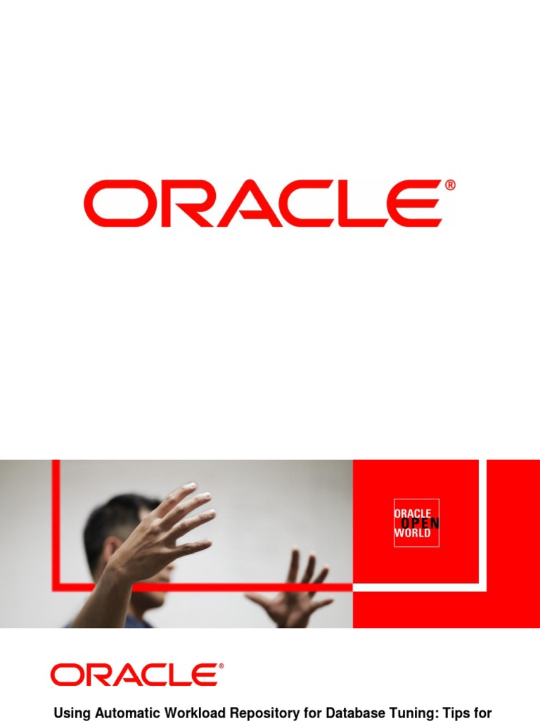 Using Automatic Workload Repository For Database Tuning Tips For Expert DBAs | PDF | Oracle ...
