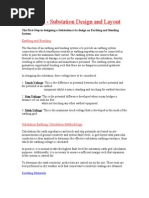 Substation Layout and Design Overview | PDF | Electrical Substation ...