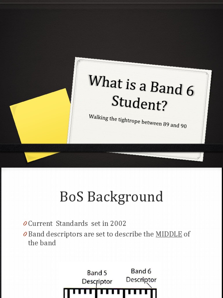 What Is A Band 6 Student - HSC Physics | PDF | Concept | Gradient
