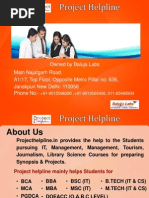 New Synopsis BCA project | Software Testing | Unit Testing