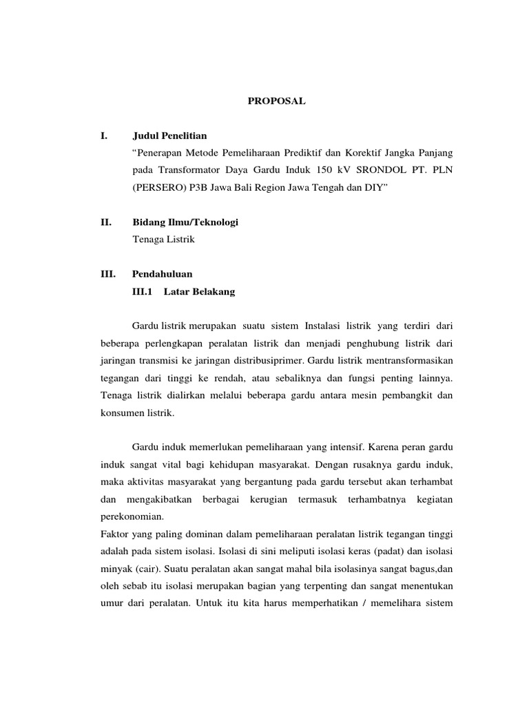 Proposal Ta (Mpi) | PDF