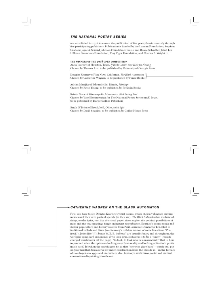 The Black Automaton, SAMPLE | PDF