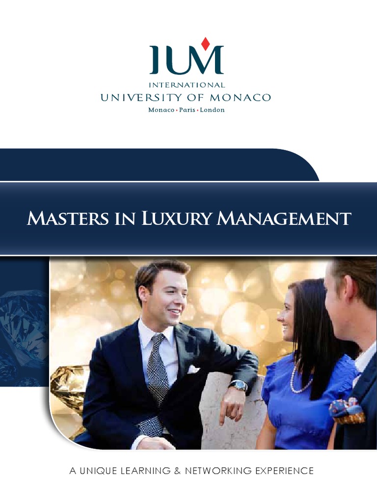 Master Luxury Management in Monaco | PDF | Luxury Goods | Retail