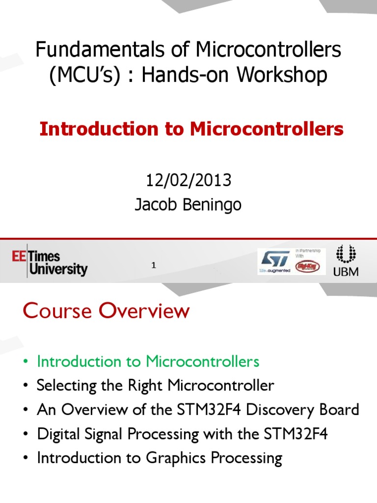 Fundamentals of MCUs Session 1 | PDF | Microcontroller | Electronic Design