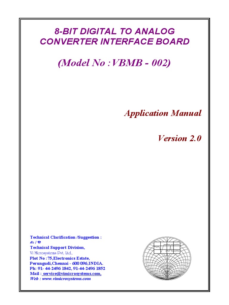 DAC Interfacing | PDF | Analog To Digital Converter | Digital To Analog ...