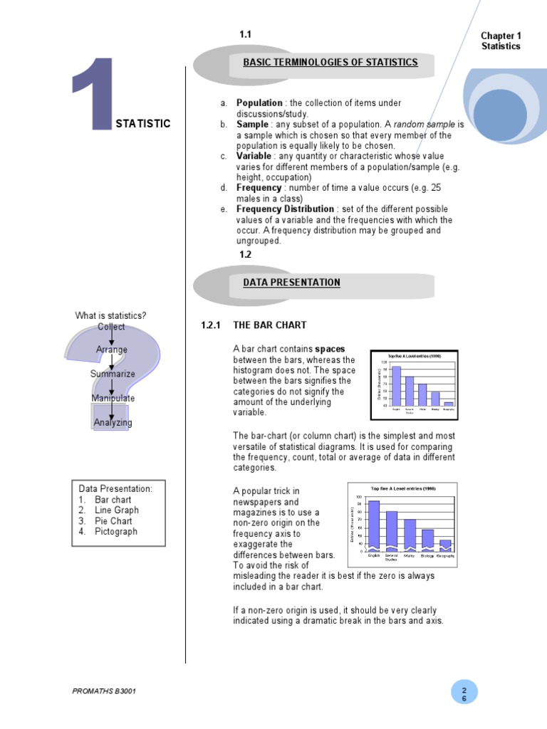 Chapter 1 Statistics | PDF | Histogram | Median