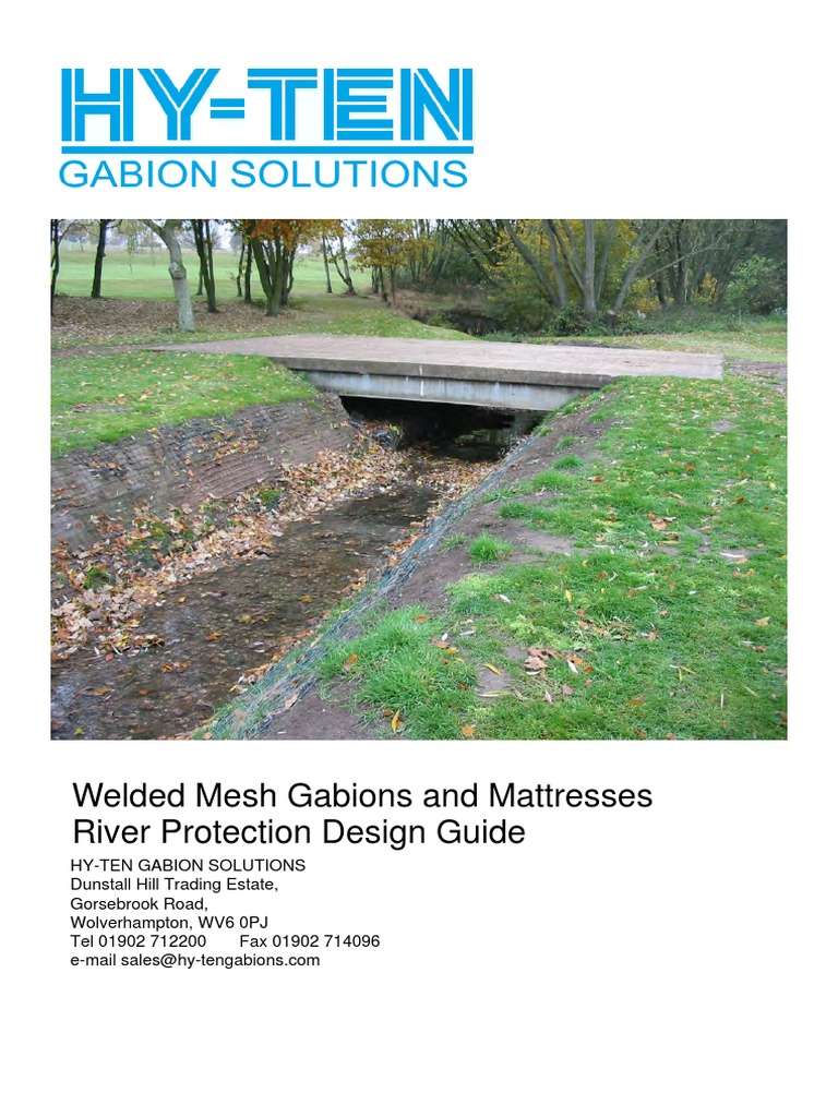Gabion Solutions for River Protection | PDF | Civil Engineering | Liquids