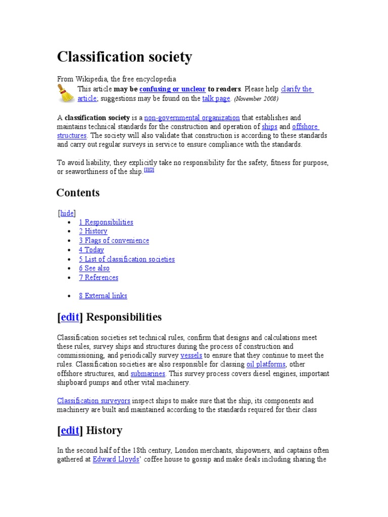 Classification Society | Engineering | Logistics