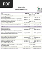 Ut Academic Calendar 2025 26 | PDF | Academic Term | Educational ...