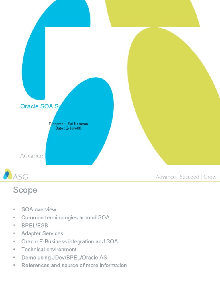 Oracle SOA Overview | PDF | Web Service | Service Oriented Architecture