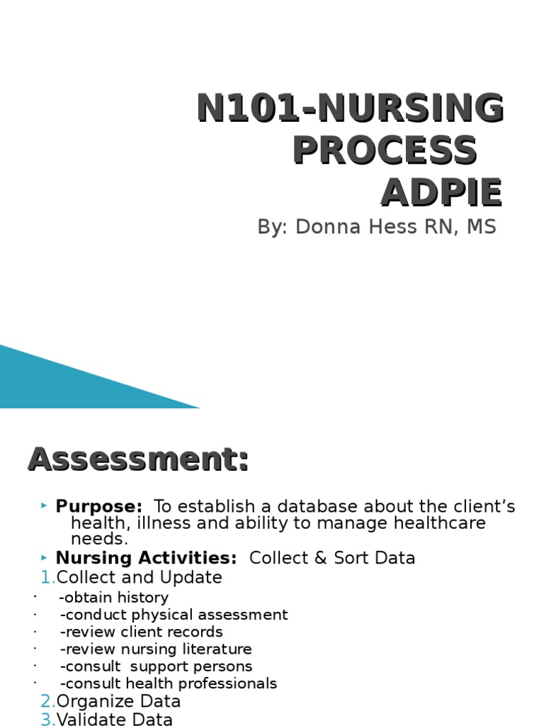 Nursing Process Guide for Students | PDF | Career & Growth | Business