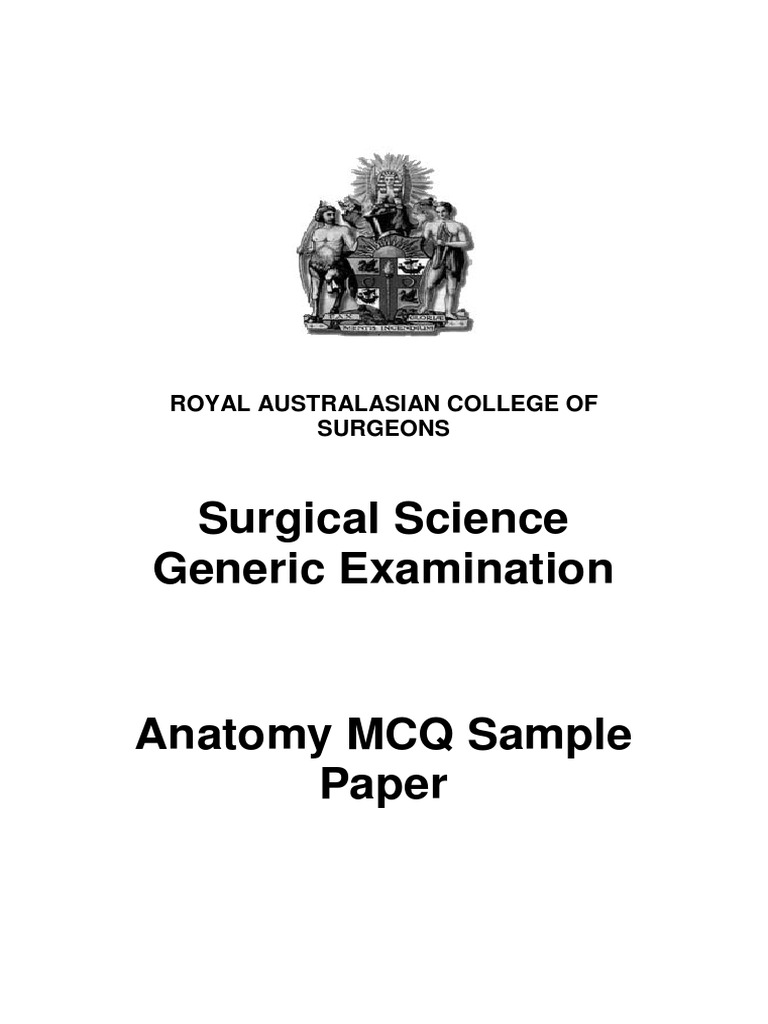 Exm 2011 07 25 Final Anatomy Practice Mcq Questions 2 Pdf Lung