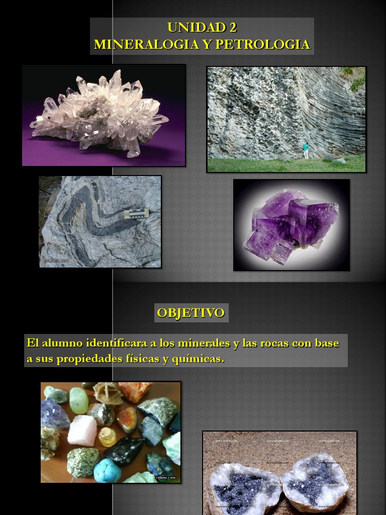 Unidad 2.-Mineralogia y Petrologia | Roca ígnea | Minerales
