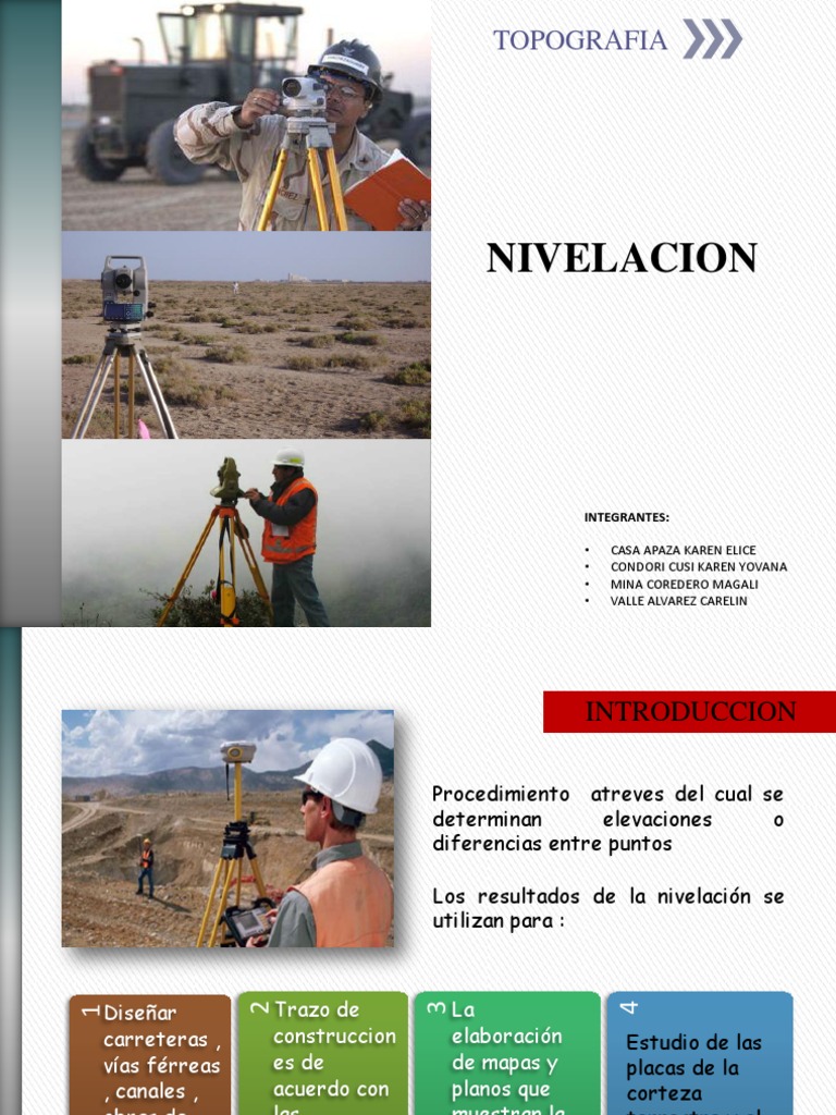 Nivelación en Topografía Estadalero | PDF | Lentes | Topografía