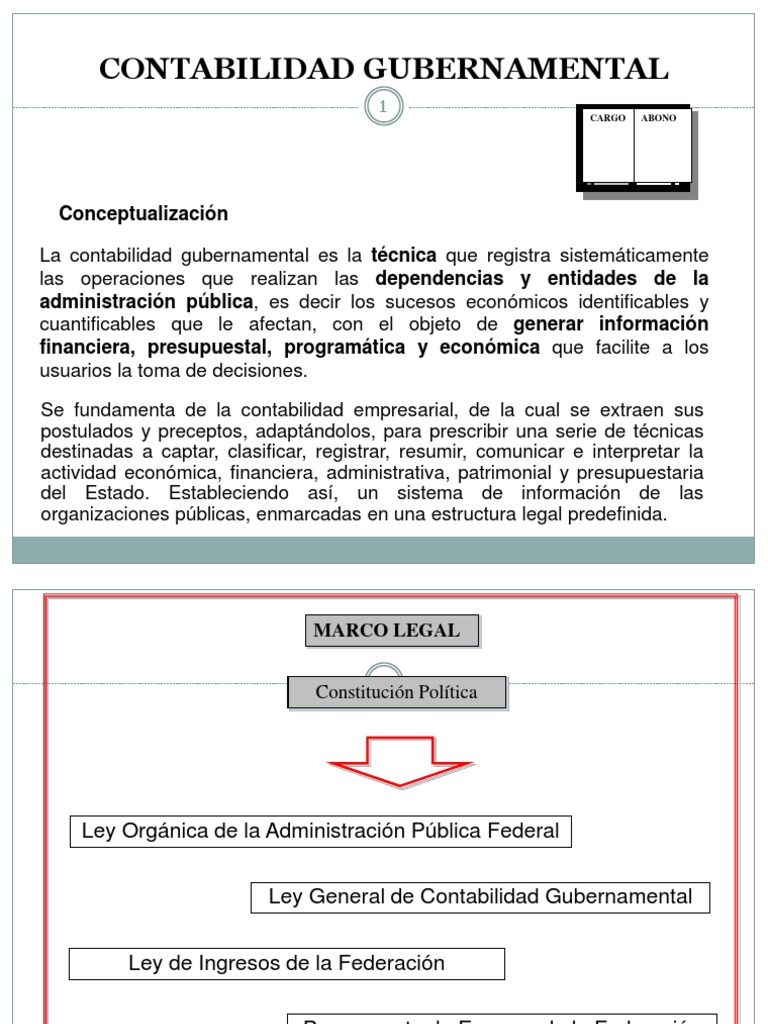 Sistema Integral de Contabilidad Gubernamental | PDF | Contabilidad | Presupuesto