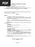 Bedspace Contract | PDF | Lease | Common Law