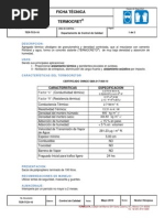 Ficha Tecnica de Termidel 48 | PDF