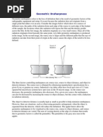 Geometric Unsharpness Formula | PDF | X Ray | Electromagnetic Radiation
