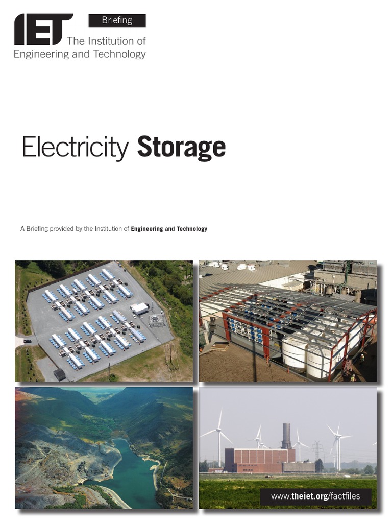 Energy Storage | PDF | Energy Storage | Electrical Grid