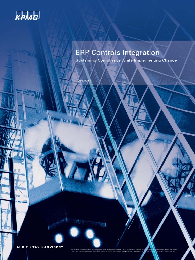 ERP Controls Integration - Sustaining Compliance While Implementing ...