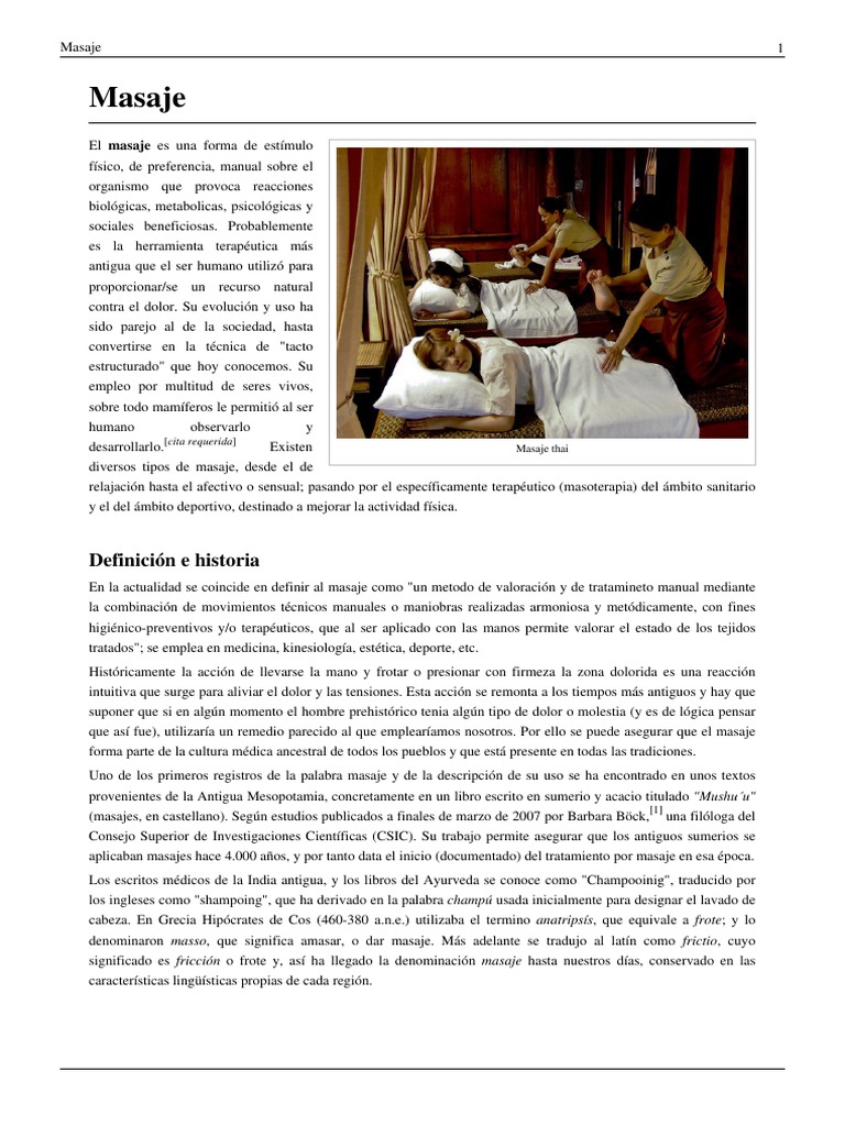 Masa Jes | PDF | Masaje | Medicina