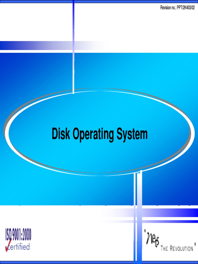 03 Disk Operating System | PDF | Dos | Classes Of Computers